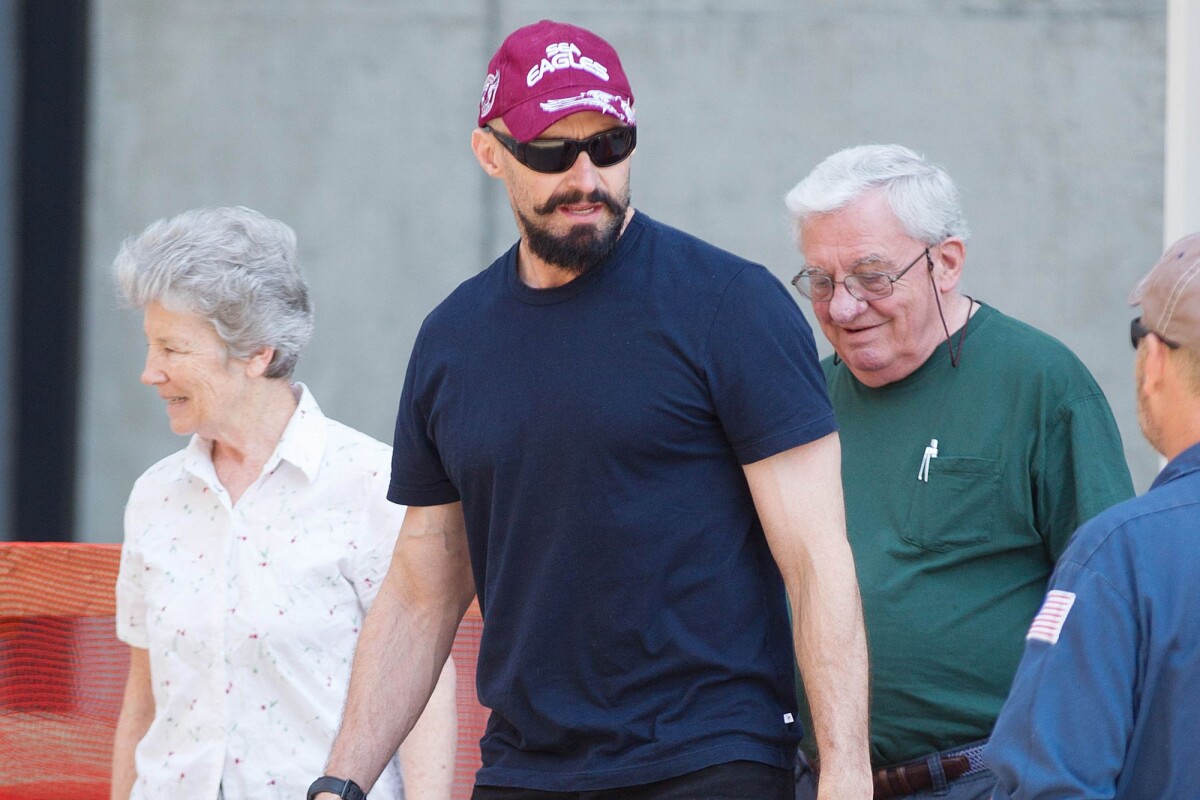 Photo : Hugh Jackman et ses parents Grace et Christopher à New York le ...
