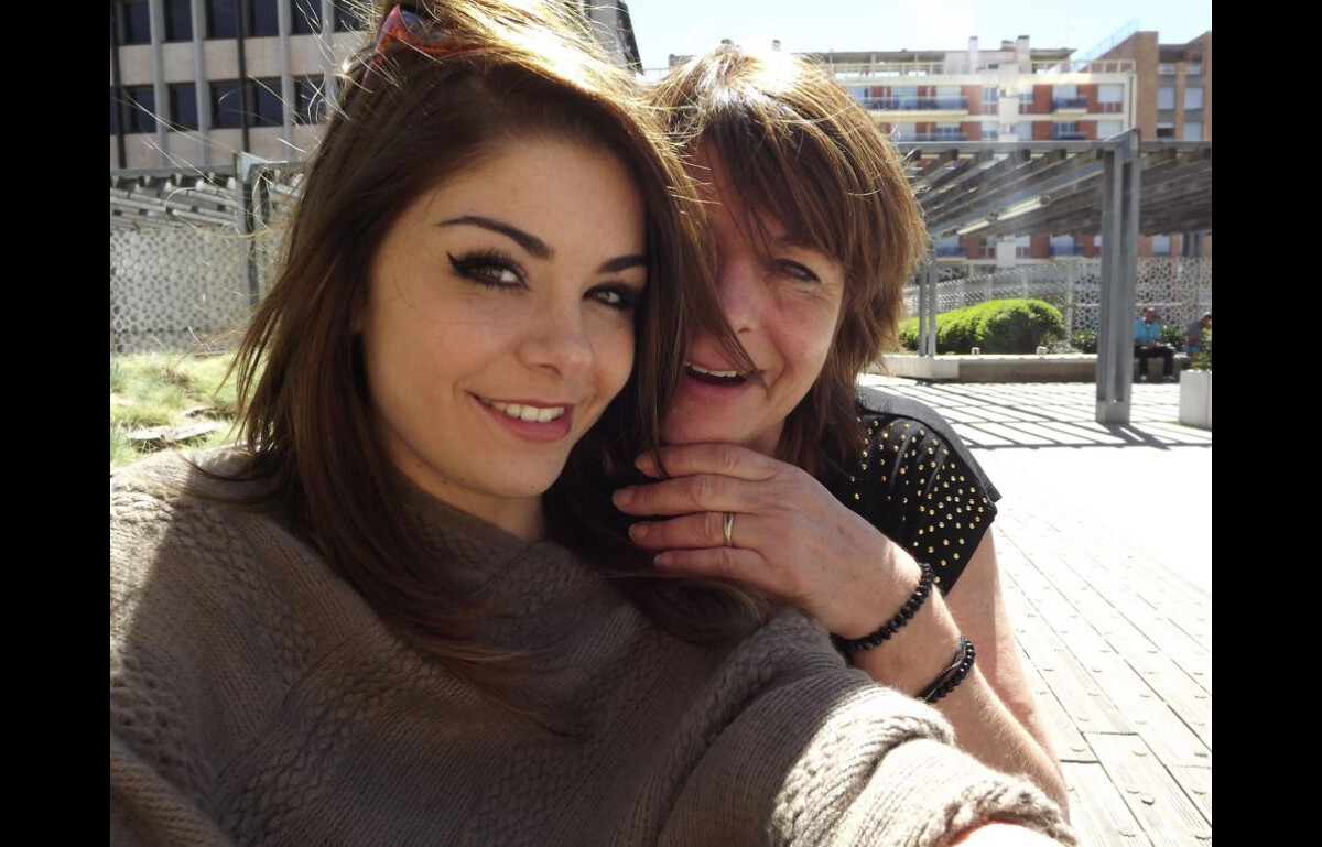 Photo : Allison Benitez et sa mère, Marie-Josée sur une photo postée ...