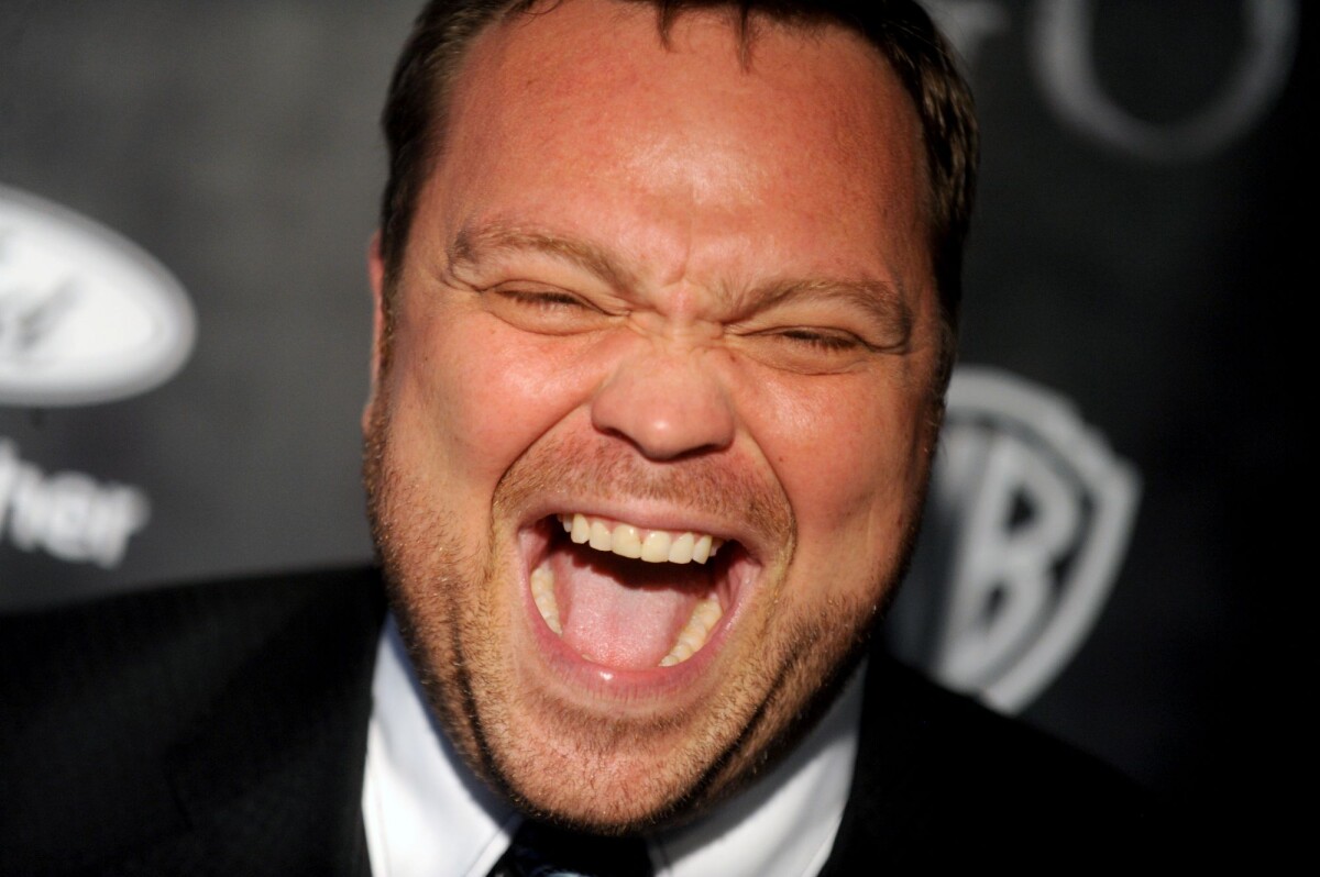 Photo : Drew Powell lors de la présentation de la série Gotham à New ...
