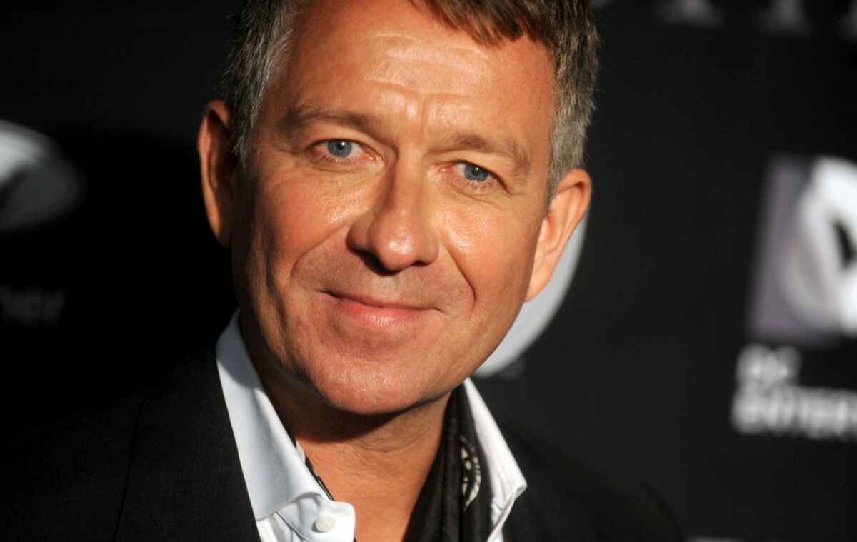 Photo : Sean Pertwee lors de la présentation de la série Gotham à New ...