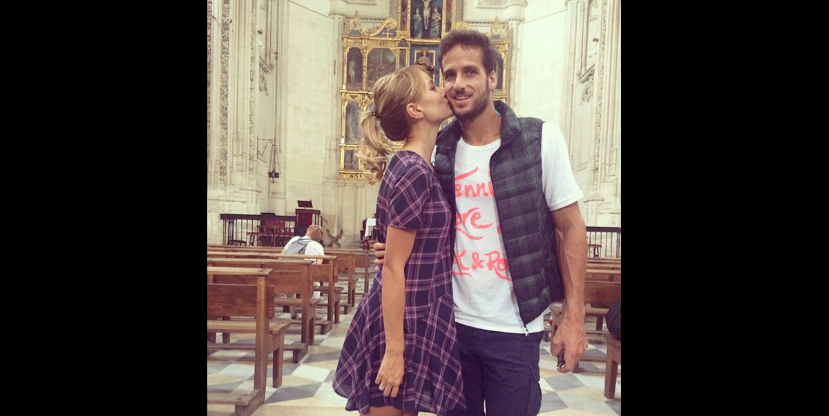 Photo : La belle Alba Carrillo et son futur mari, le tennisman ...