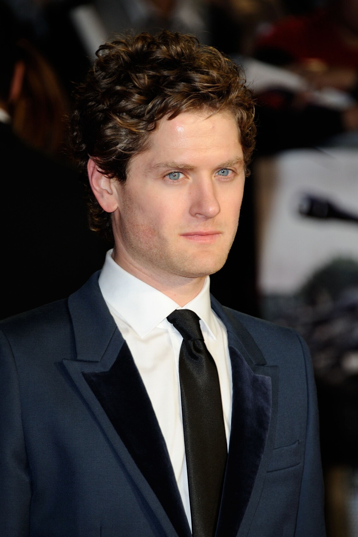 Photo : Kyle Soller lors de l'avant-première du film Fury le 19 octobre ...