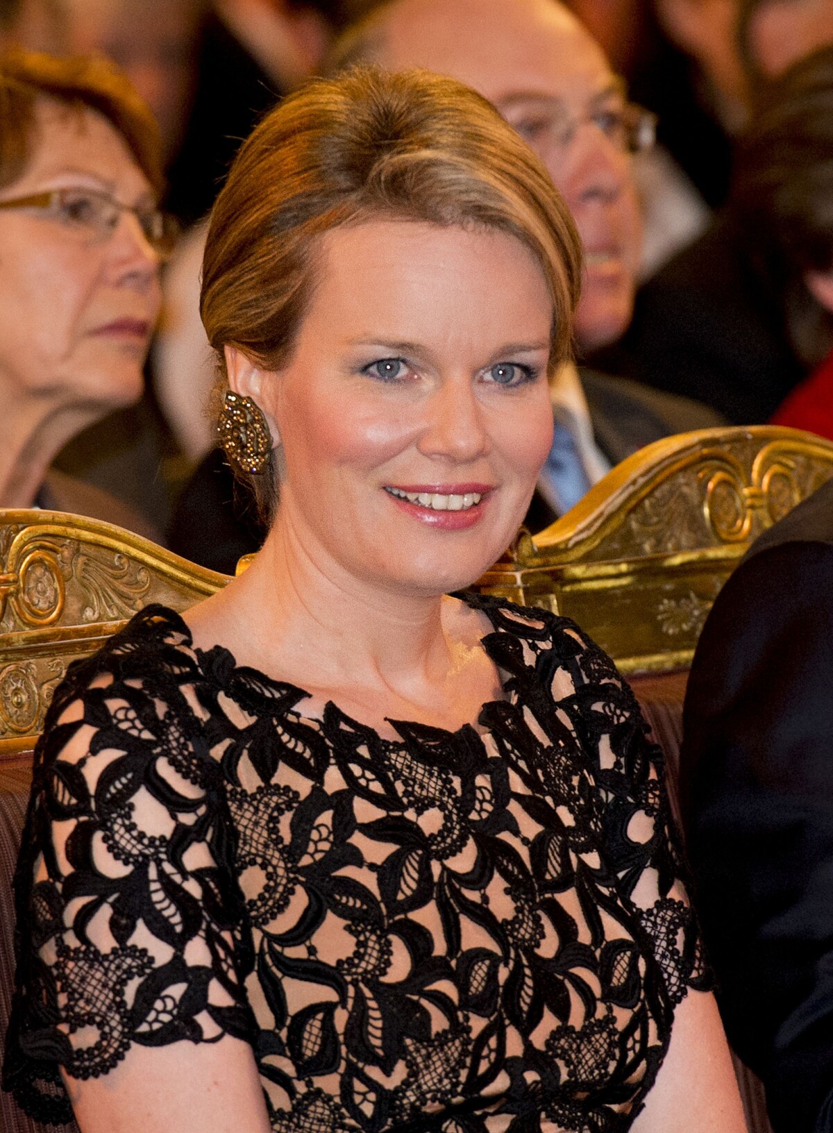 Photo : Le roi Philippe et la reine Mathilde de Belgique au concert d ...