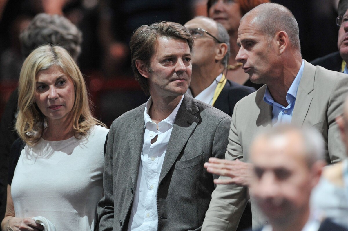 Photo : Michèle Laroque et son compagnon François Baroin avec Guy ... Photo : Michèle Laroque et son compagnon François Baroin avec Guy ...