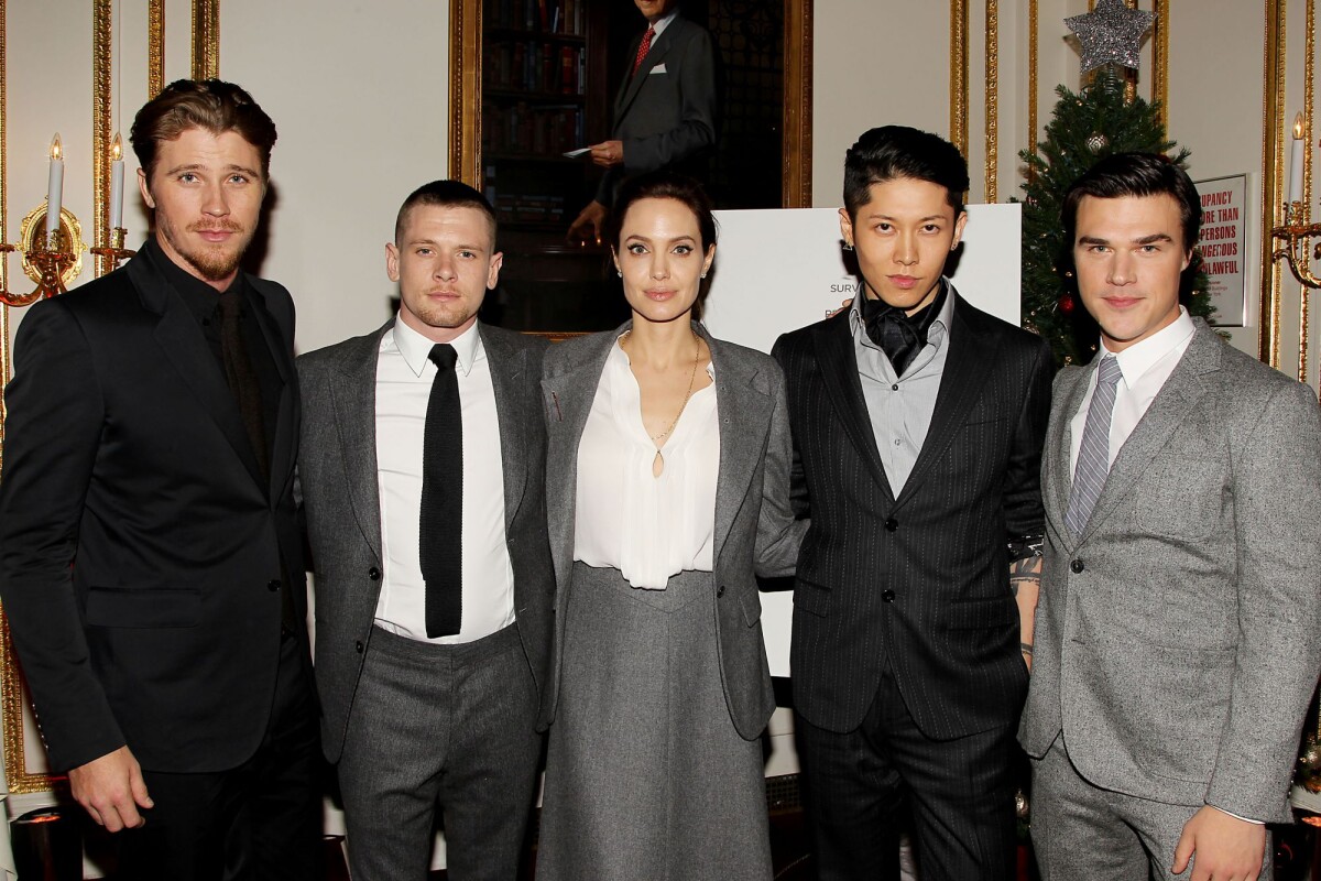 Photo : Garrett Hedlund, Jack O'Connell, Angelina Jolie, Takamasa ...