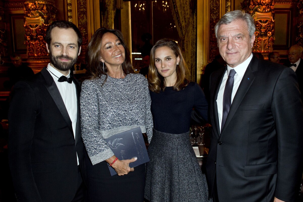 Photo : Benjamin Millepied, Katia Toledano, Natalie Portman et Sidney ...