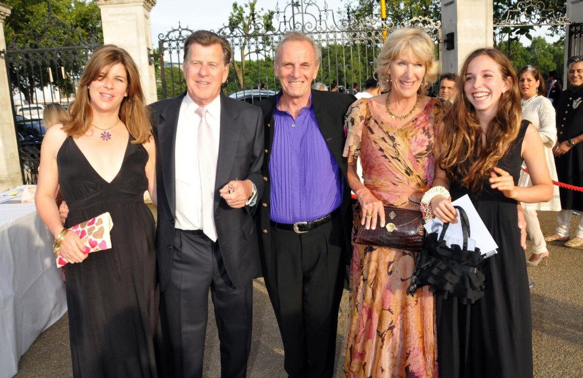 Photo : Mark Shand, frère de la duchesse Camilla Parker Bowles, avec sa ...