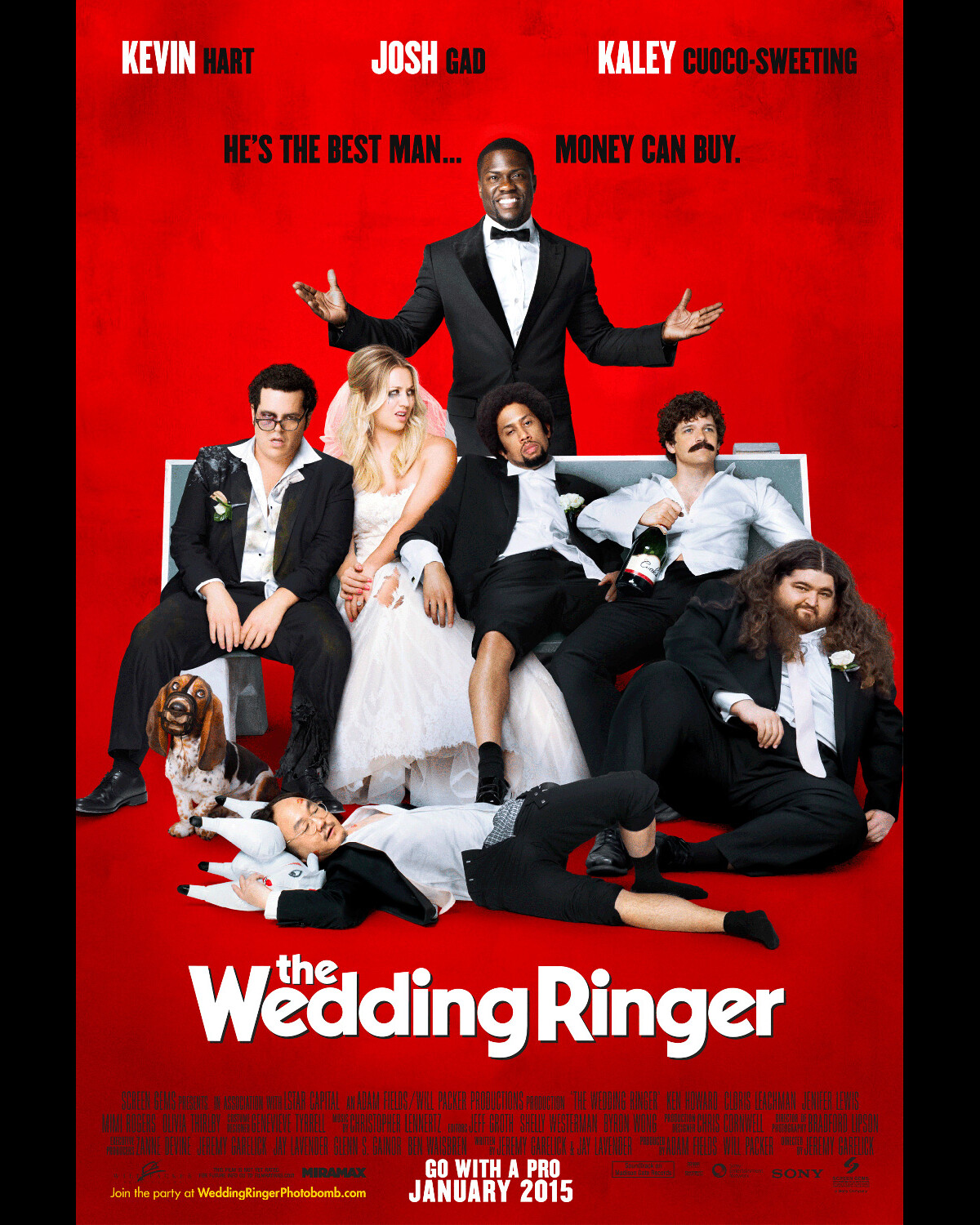Photo : Affiche du film The Wedding Ringer. - Purepeople