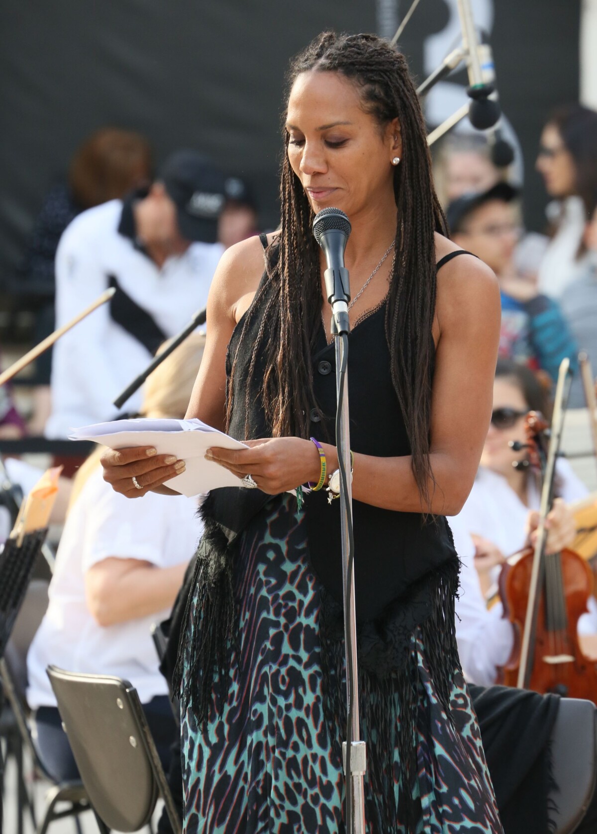 Photo : Barbara Feltus a fait la lecture lors de l'événement MISO ...