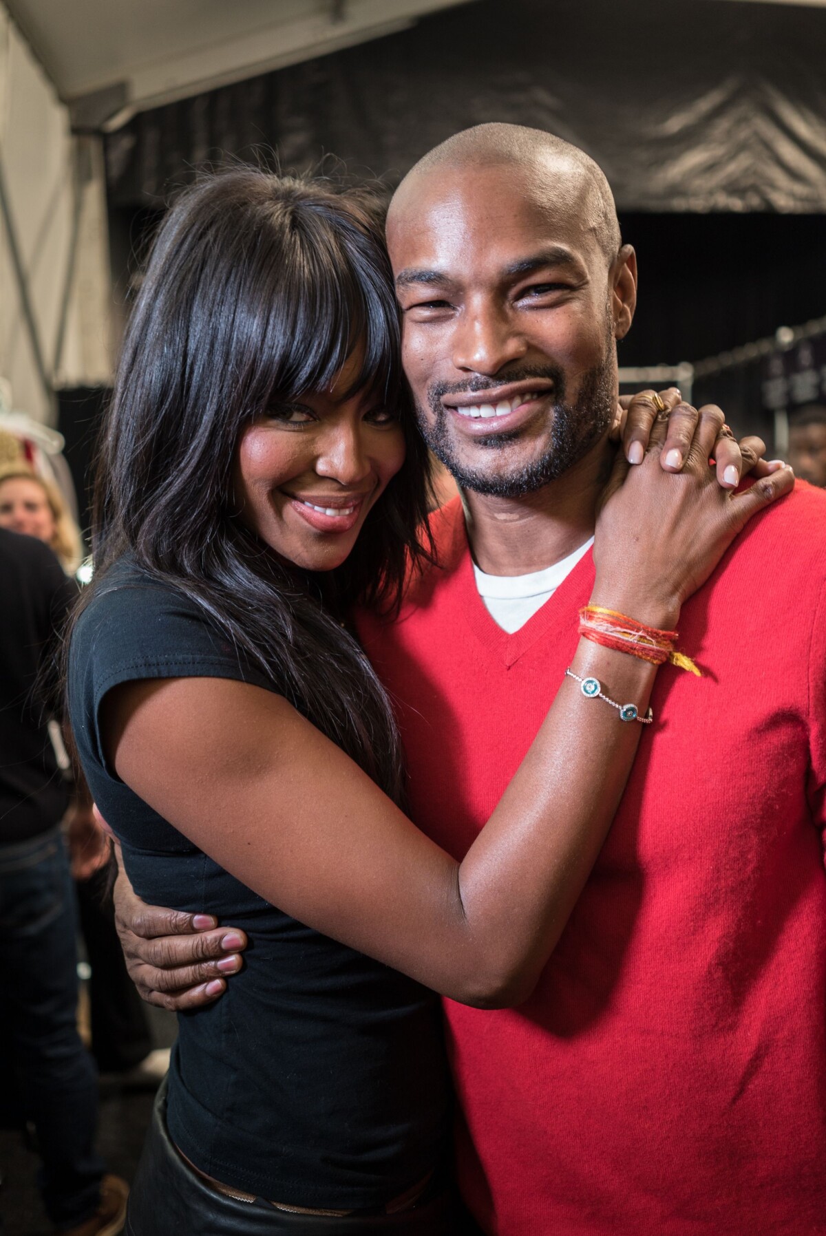 Tyson Beckford And Naomi Campbell