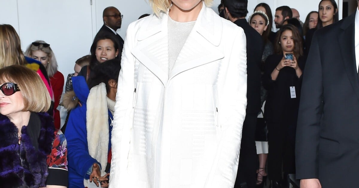 Fashion Week : Sienna Miller, angélique au défilé Calvin Klein - Ode ...