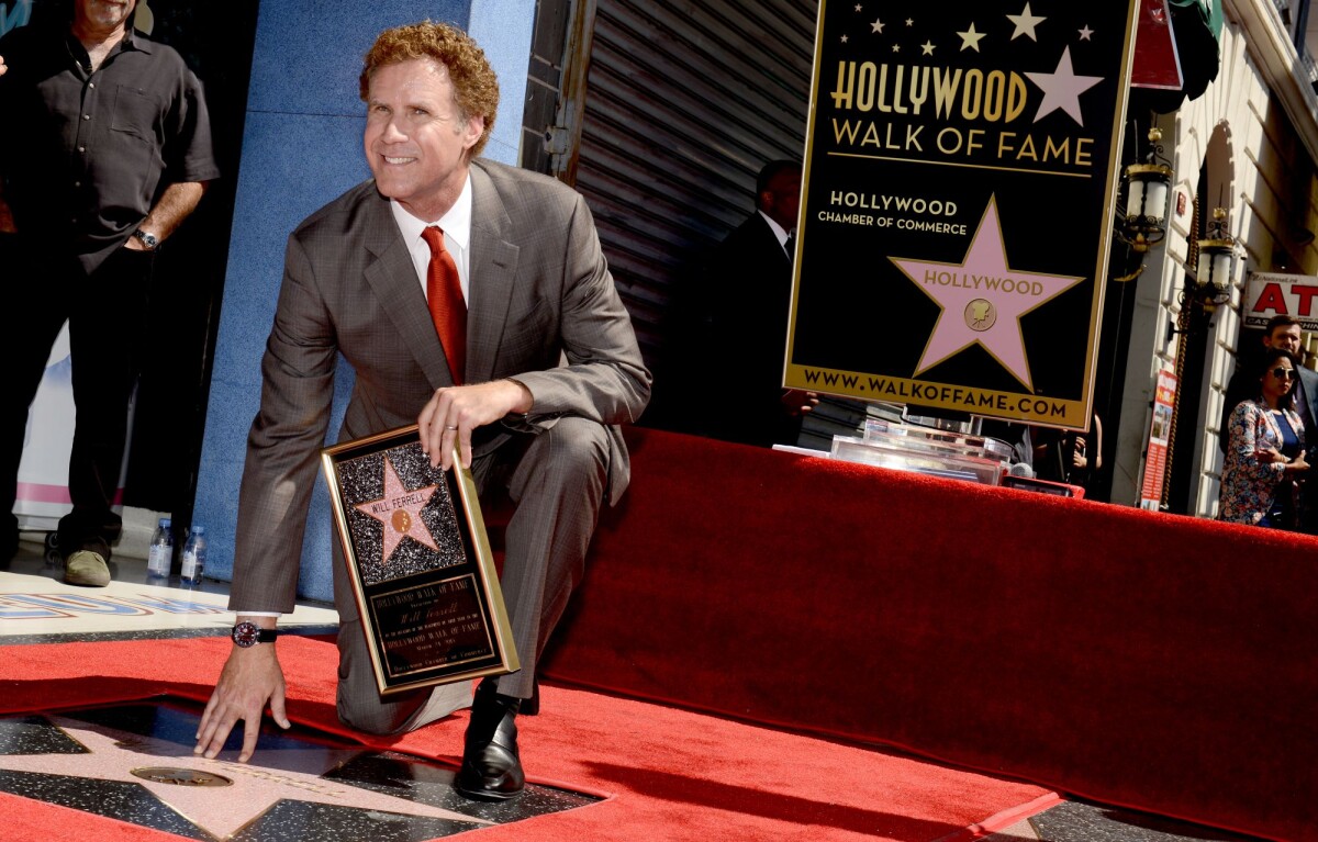 Photo : Will Ferrell - Cérémonie de remise de l'étoile à Will Ferrell ...