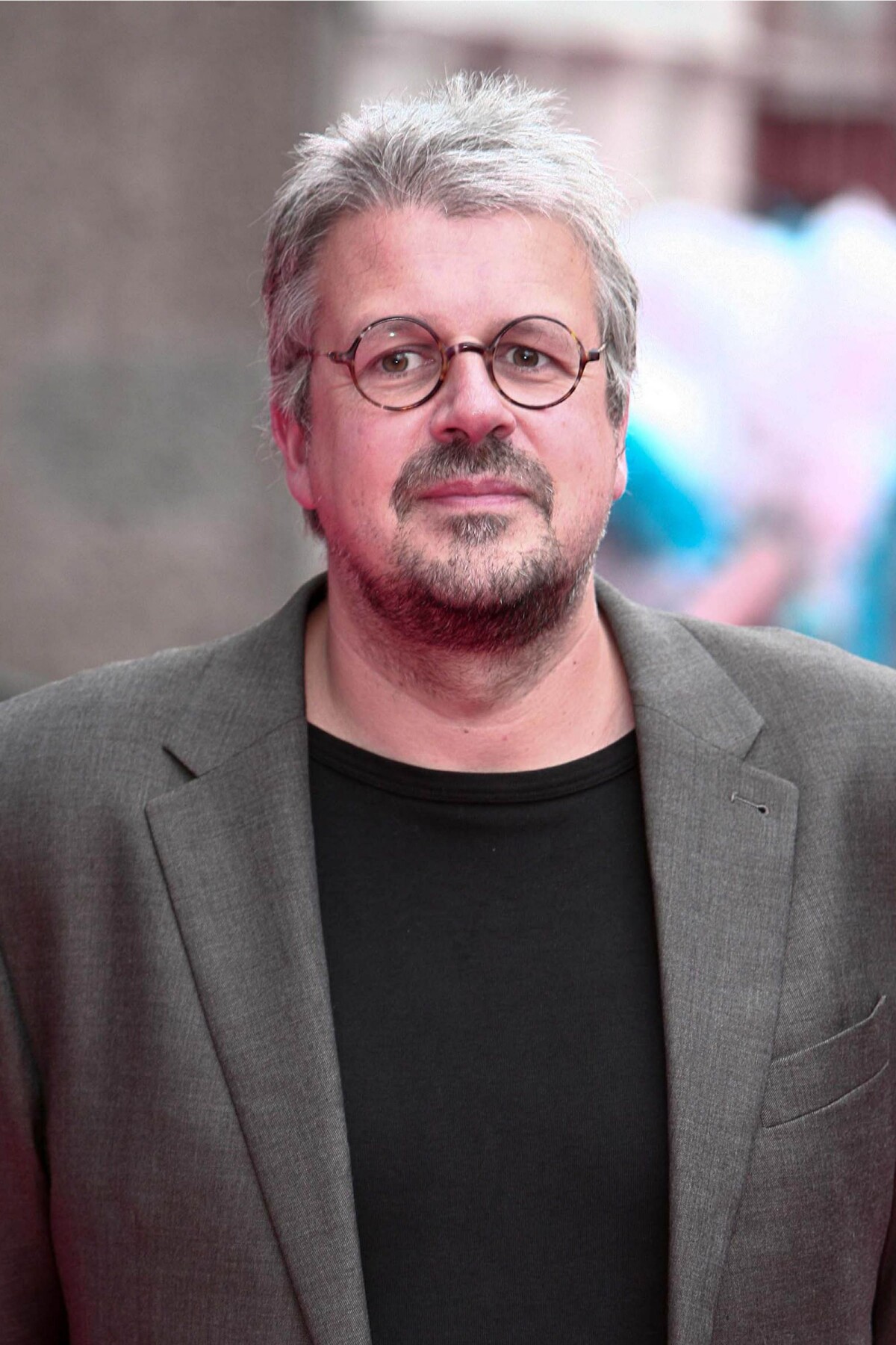 Photo : Sylvain Chomet à Edimbourg en juin 2010. - Purepeople