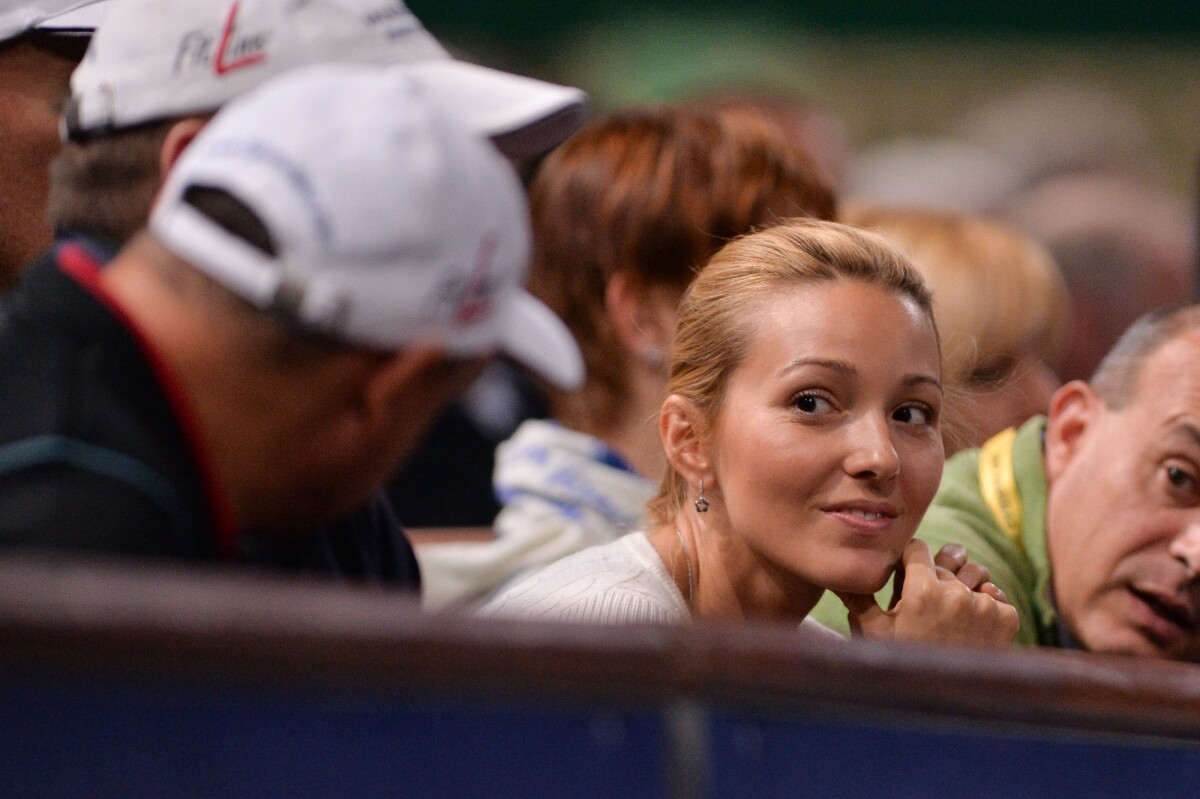 Photo : Jelena Ristic lors du BNP Paribas Masters Series Tennis Open ...