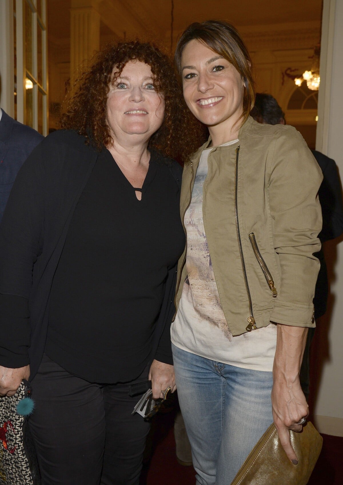 Photo : Valérie Mairesse, Shirley Bousquet - Générale de la pièce Open ...