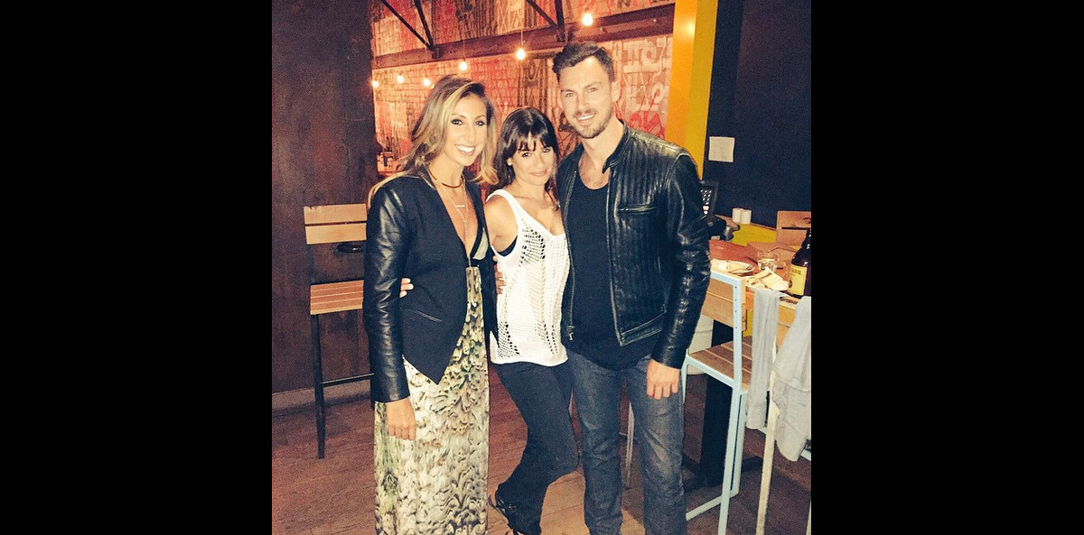 Photo : Lea Michele, son amoureux Matthew Paetz et son amie Hannah Lux ...