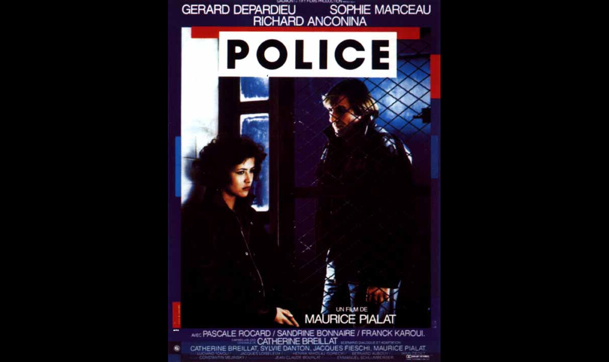 Photo : Affiche du film Police de Maurice Pialat - Purepeople