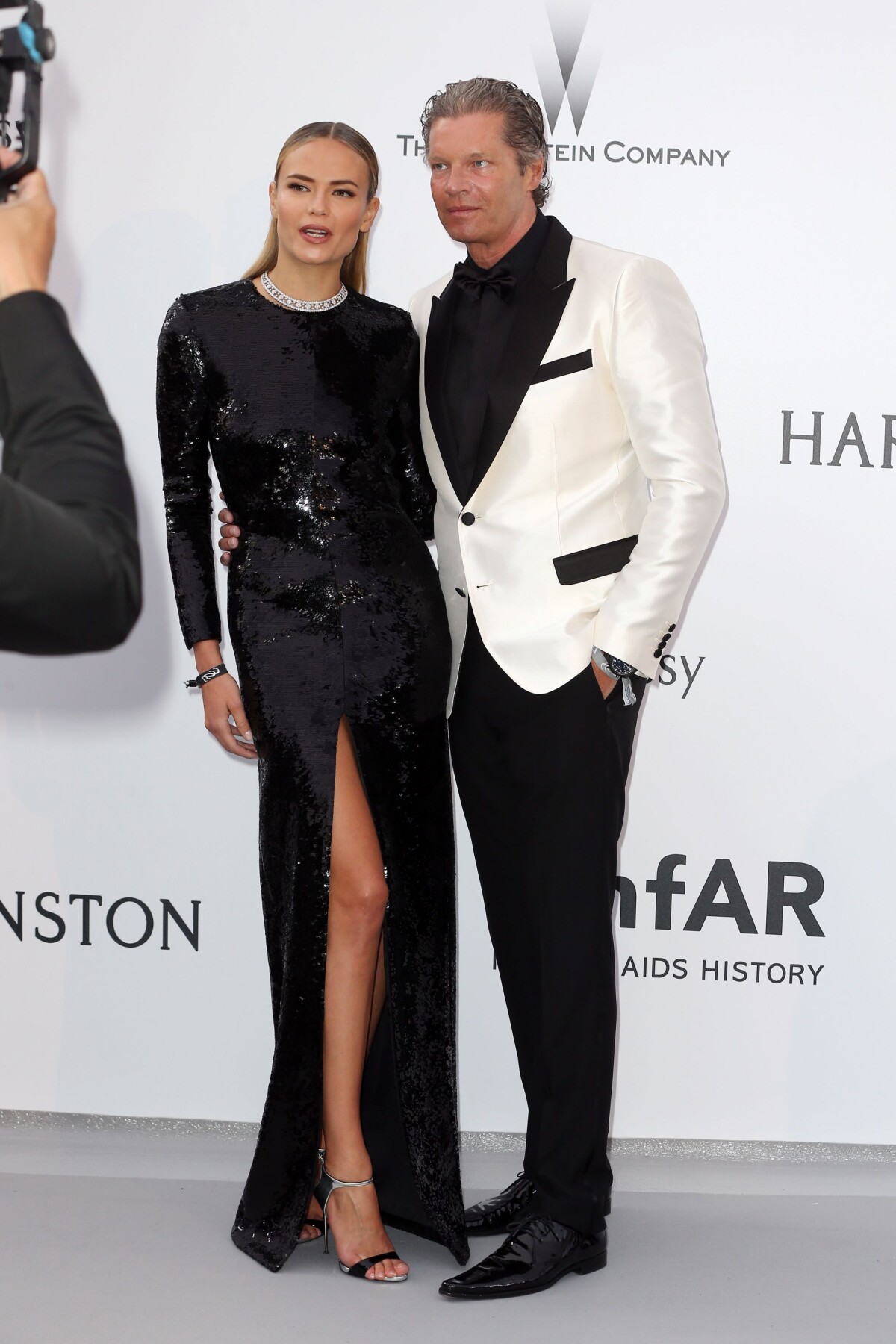 Photo : Natasha Poly (Bijoux Van Cleef & Arpels) et son mari Peter ...