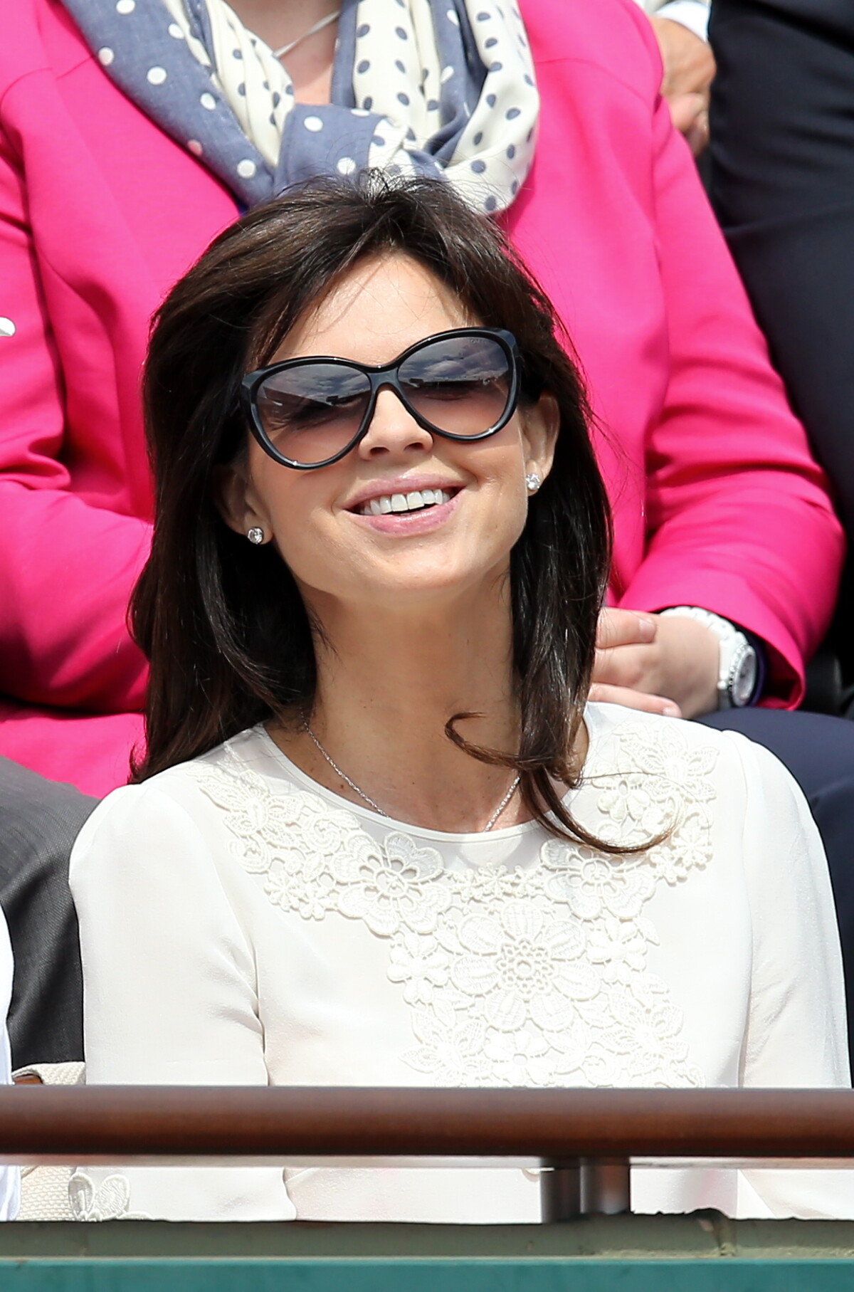 Photo : Caroline Barclay lors des Internationaux de France à Roland ...
