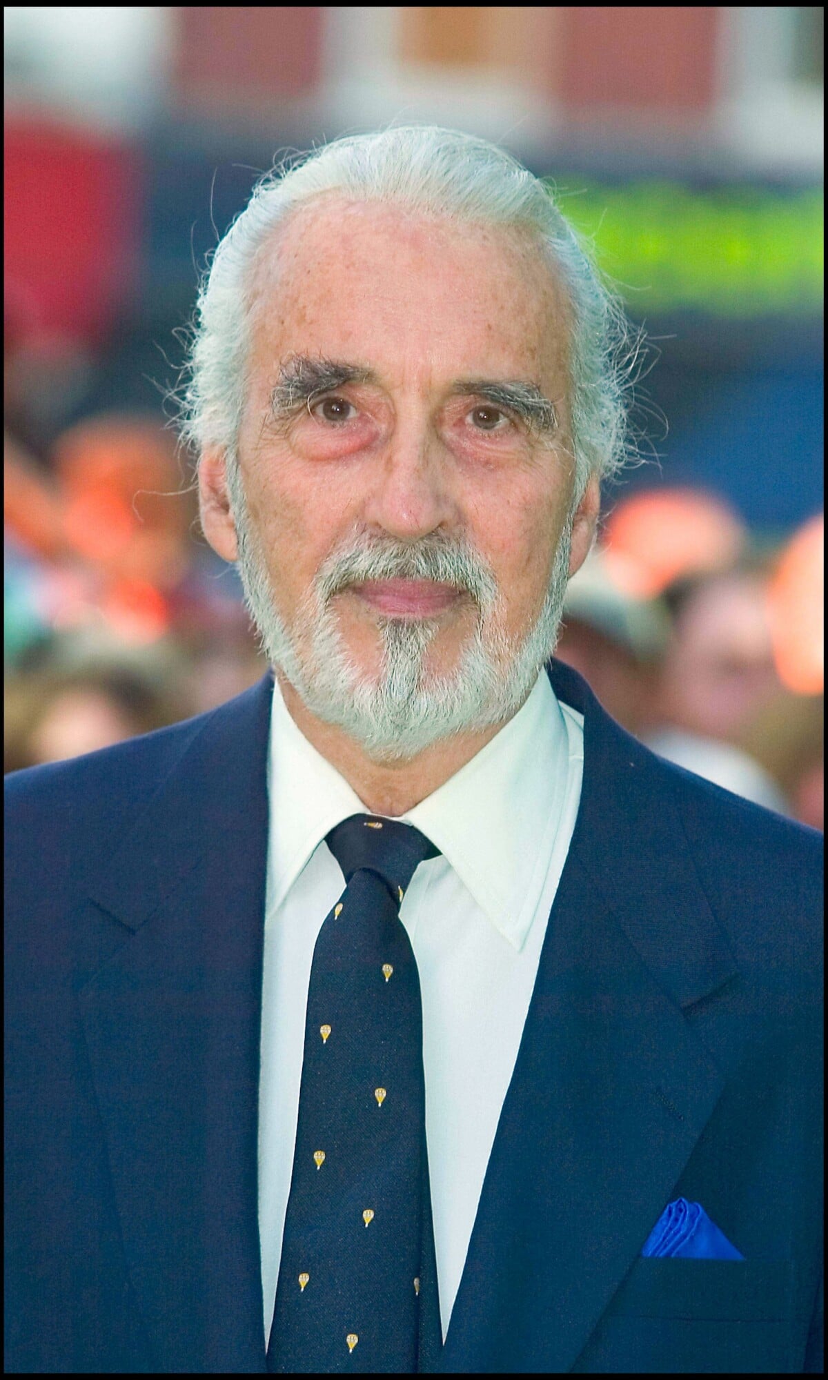 Photo : Christopher Lee - Avant-première du film Charlie et la ...