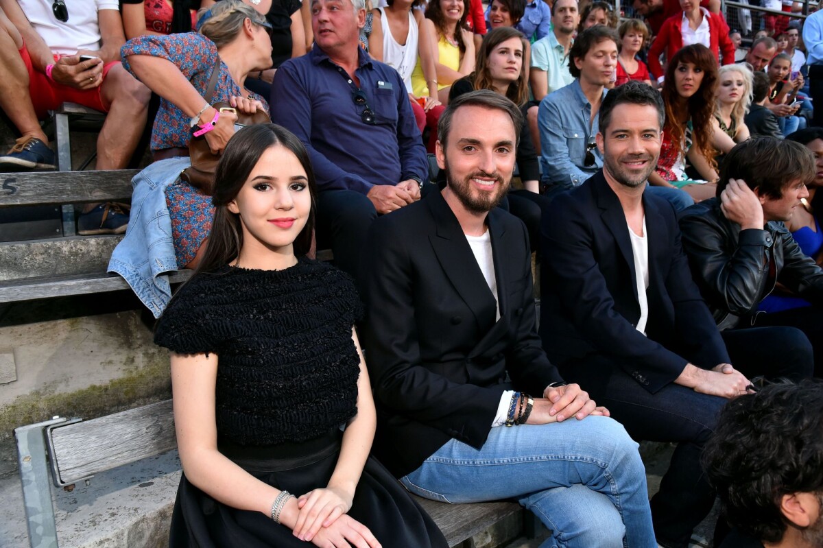 Photo : Exclusif - Marina Kaye, Christophe Willem et Emmanuel Moire ...