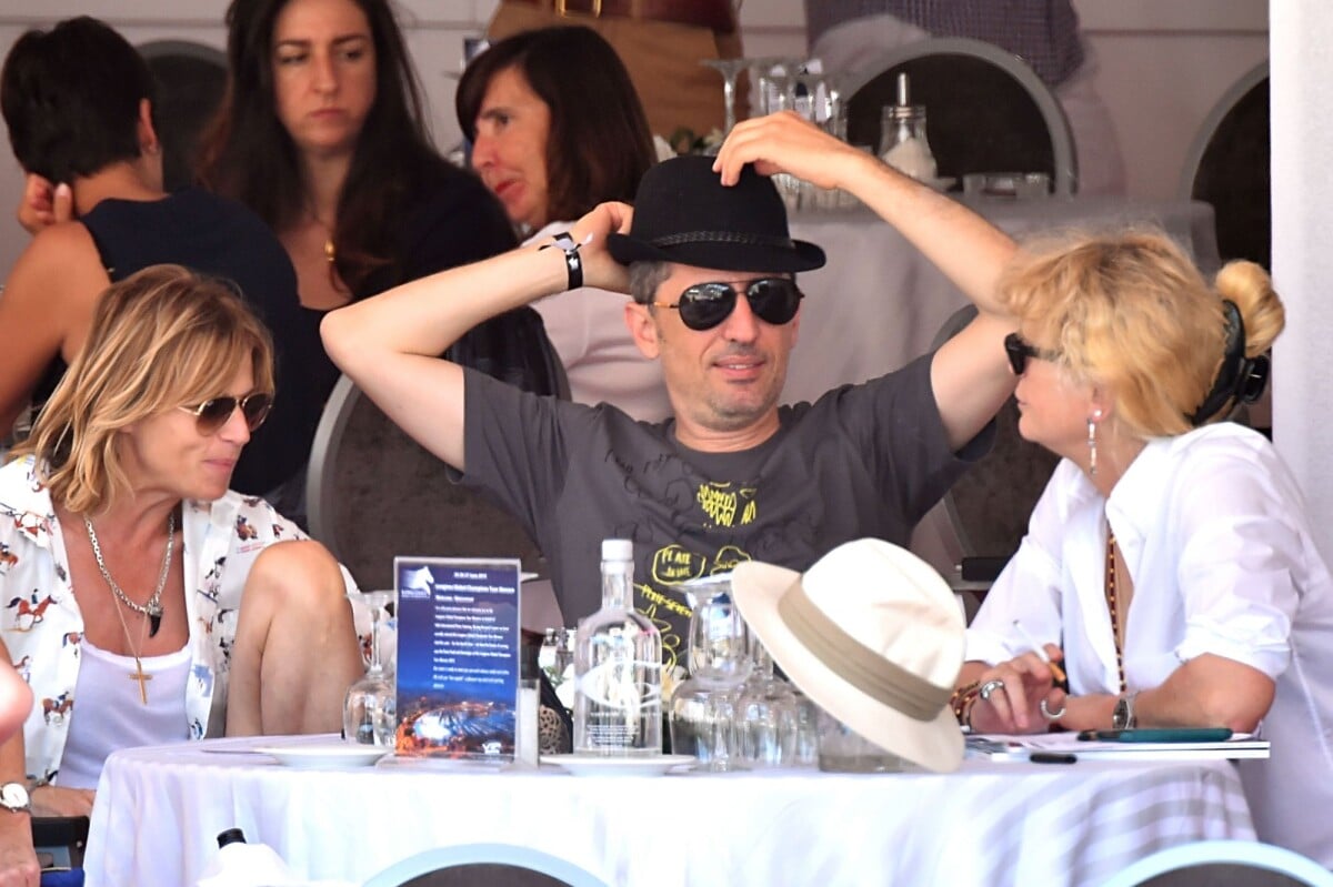 Photo : Virginie Couperie Eiffel, Gad Elmaleh et Victoria Guinness ...