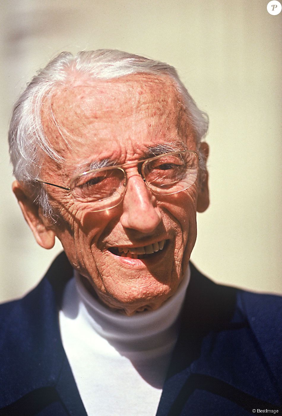 Jean-Yves Cousteau à Paris en avril 1992. - Purepeople