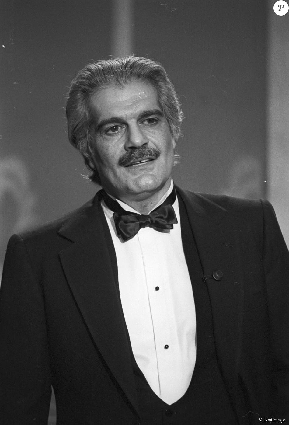 Archives - En France, à Paris, portrait d'Omar Sharif en 1981 - Purepeople
