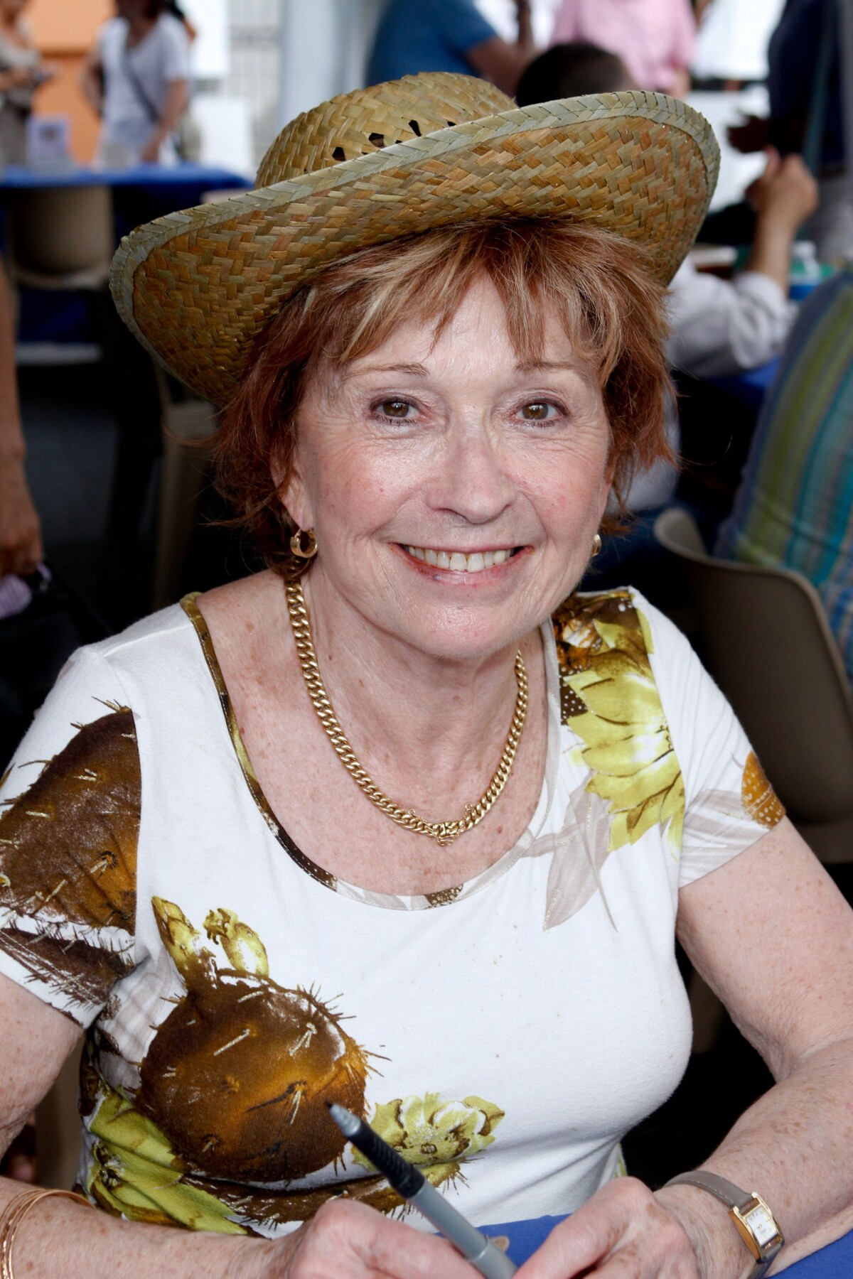 Photo : Marion Game, au Festival du Livre de Nice, le 14 juin 2014 ...