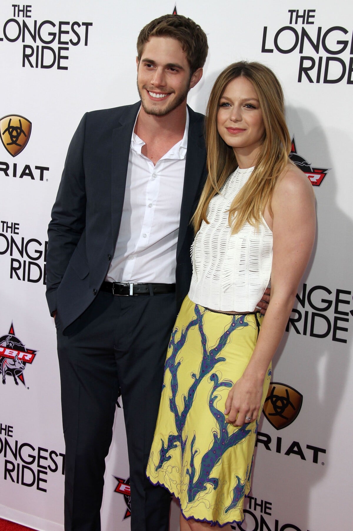 Photo : Melissa Benoist, Blake Jenner - Première du film "The Longest Ride" à Hollywood le 6 ...