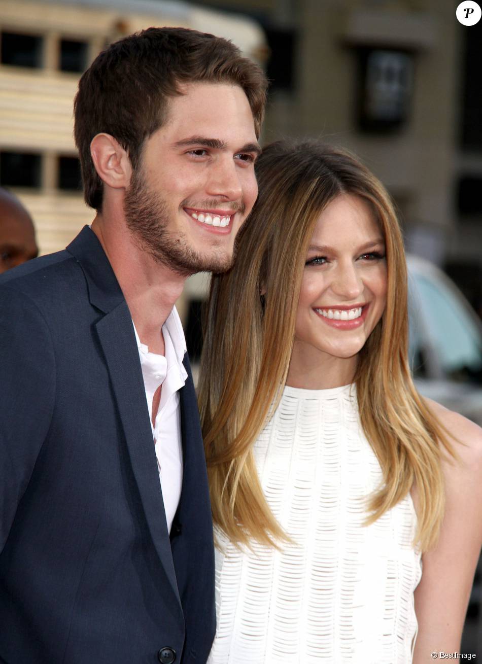 Melissa Benoist et son mari Blake Jenner - Première du film The Longest ...