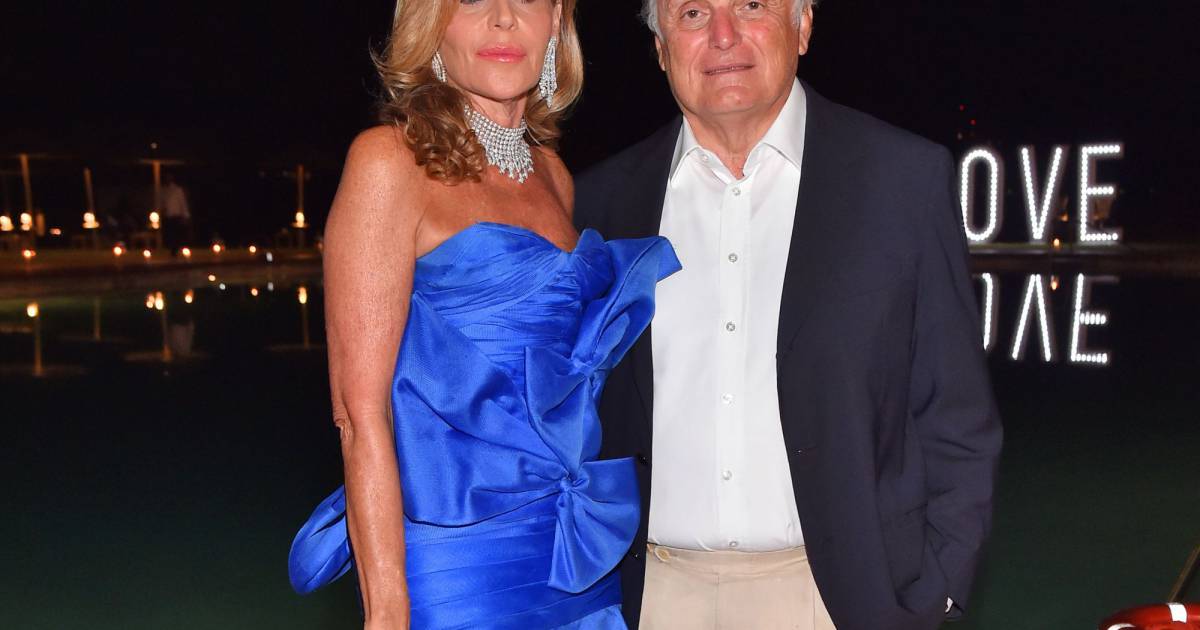 David Nahmad et sa femme Collette Nahmad - Soirée d'anniversaire Love ...