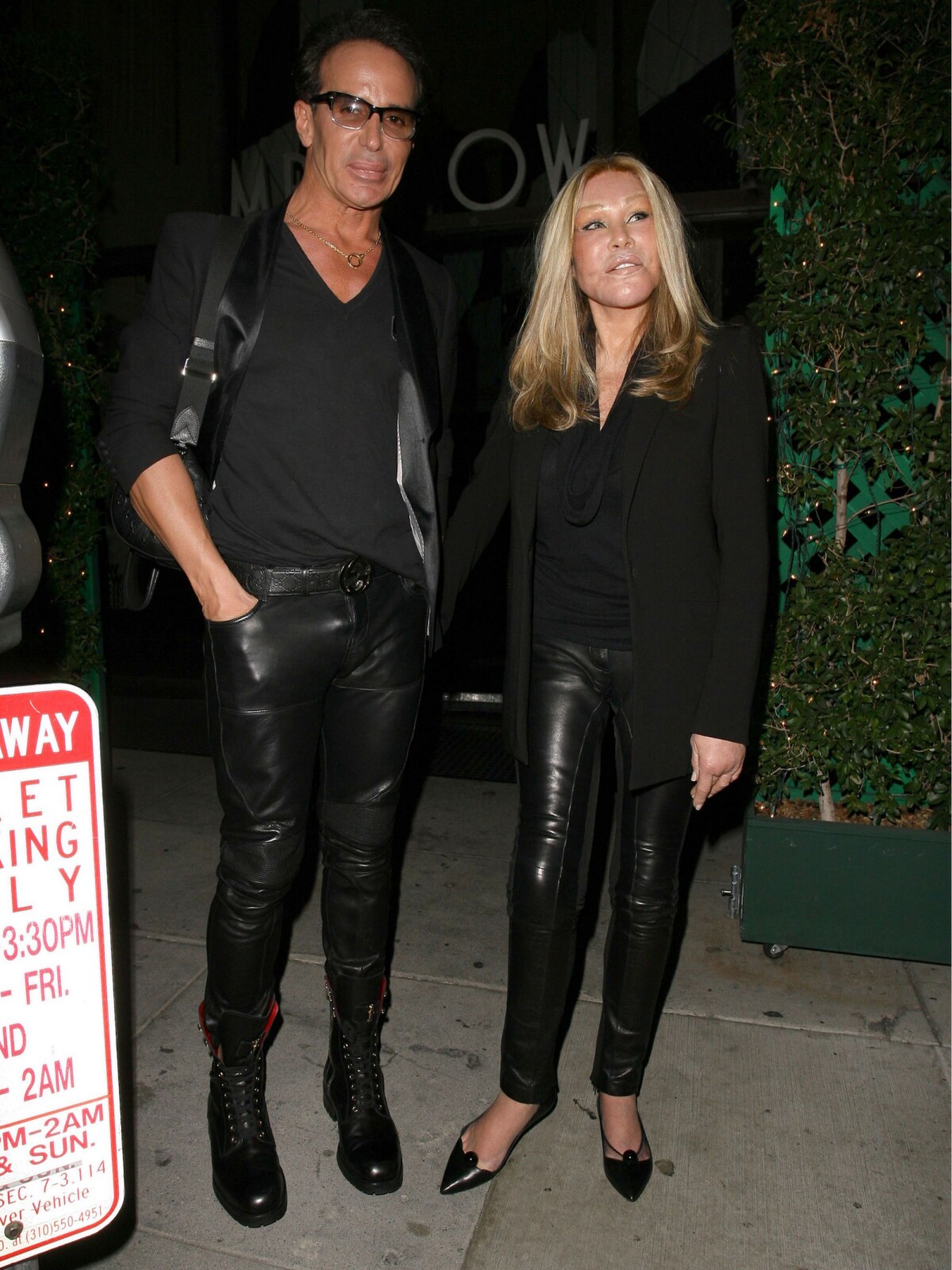 Photo : Jocelyn Wildenstein et Lloyd Klein dinent au restaurant "Mr ...
