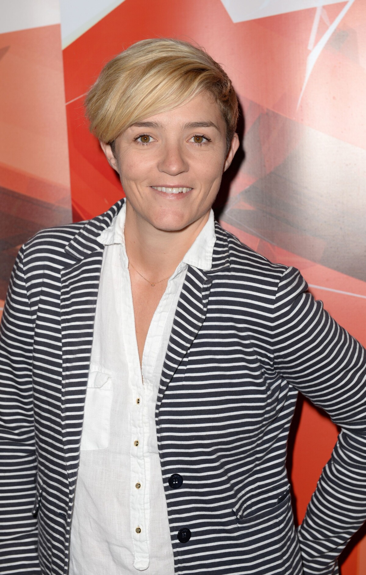 Photo : La présentatrice Marie Labory en août 2014, à Paris - Purepeople