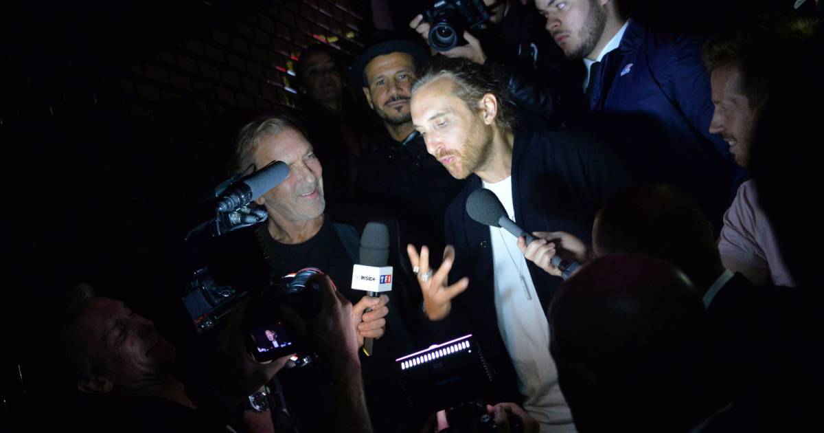 David Guetta à la réouverture du Queen à Paris le 2 septembre 2015 ...