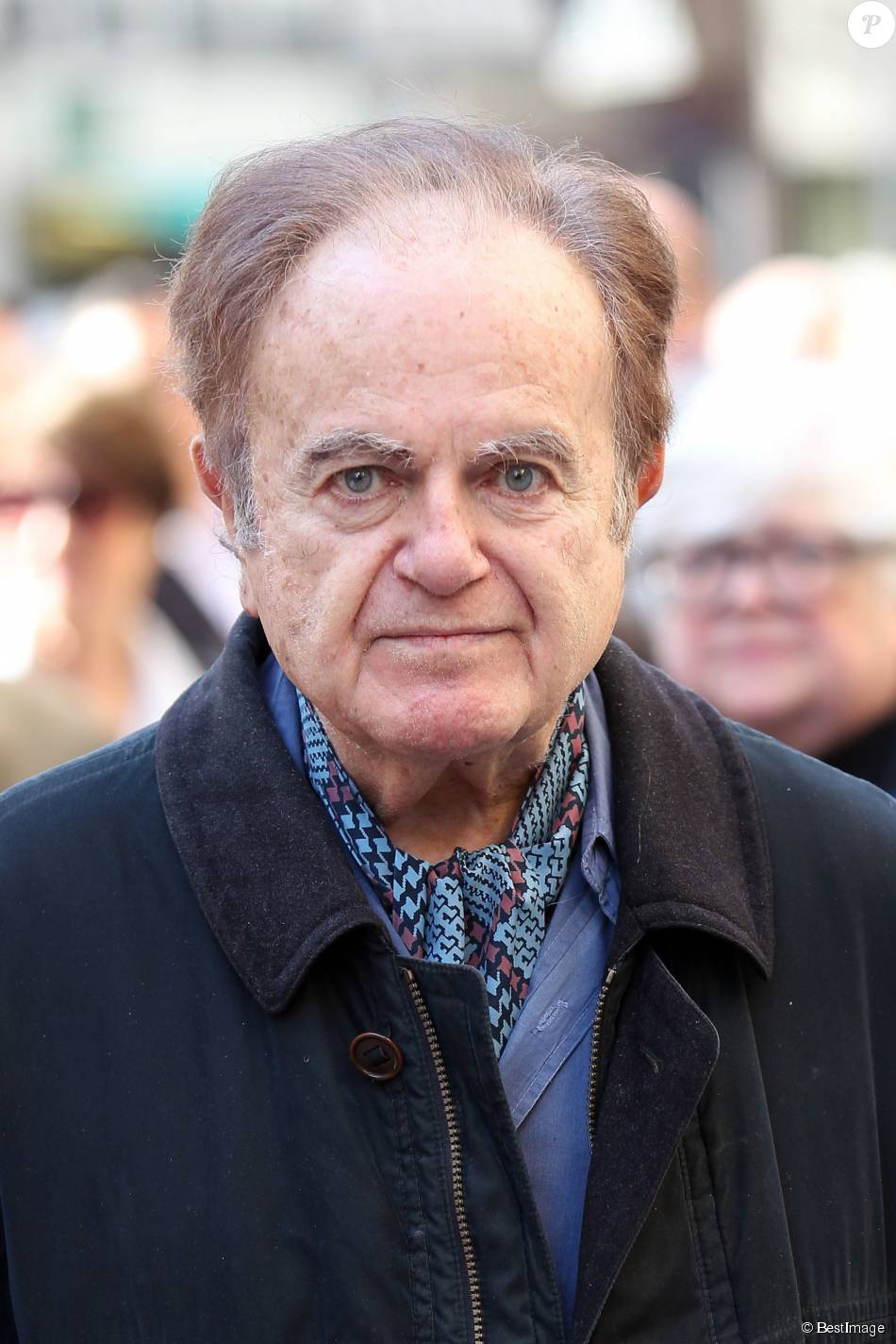 Guy Béart lors de la messe en hommage à Roland Petit en l'église Saint ...