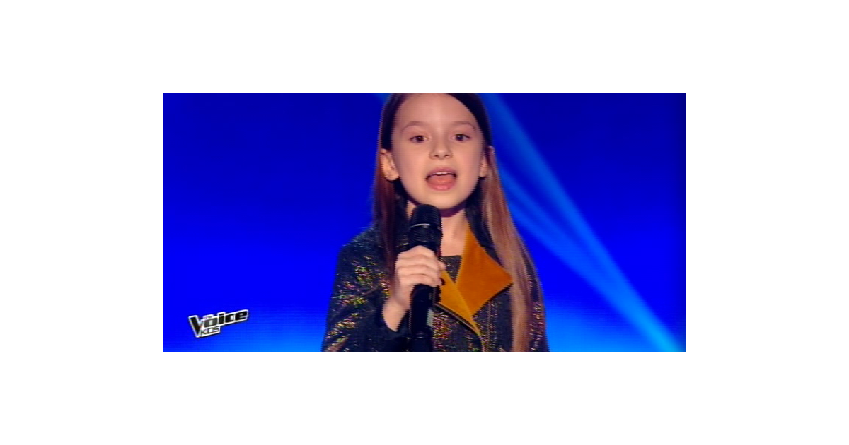 Levanah de Nos chers voisins dans The Voice Kids, le vendredi 25 ...