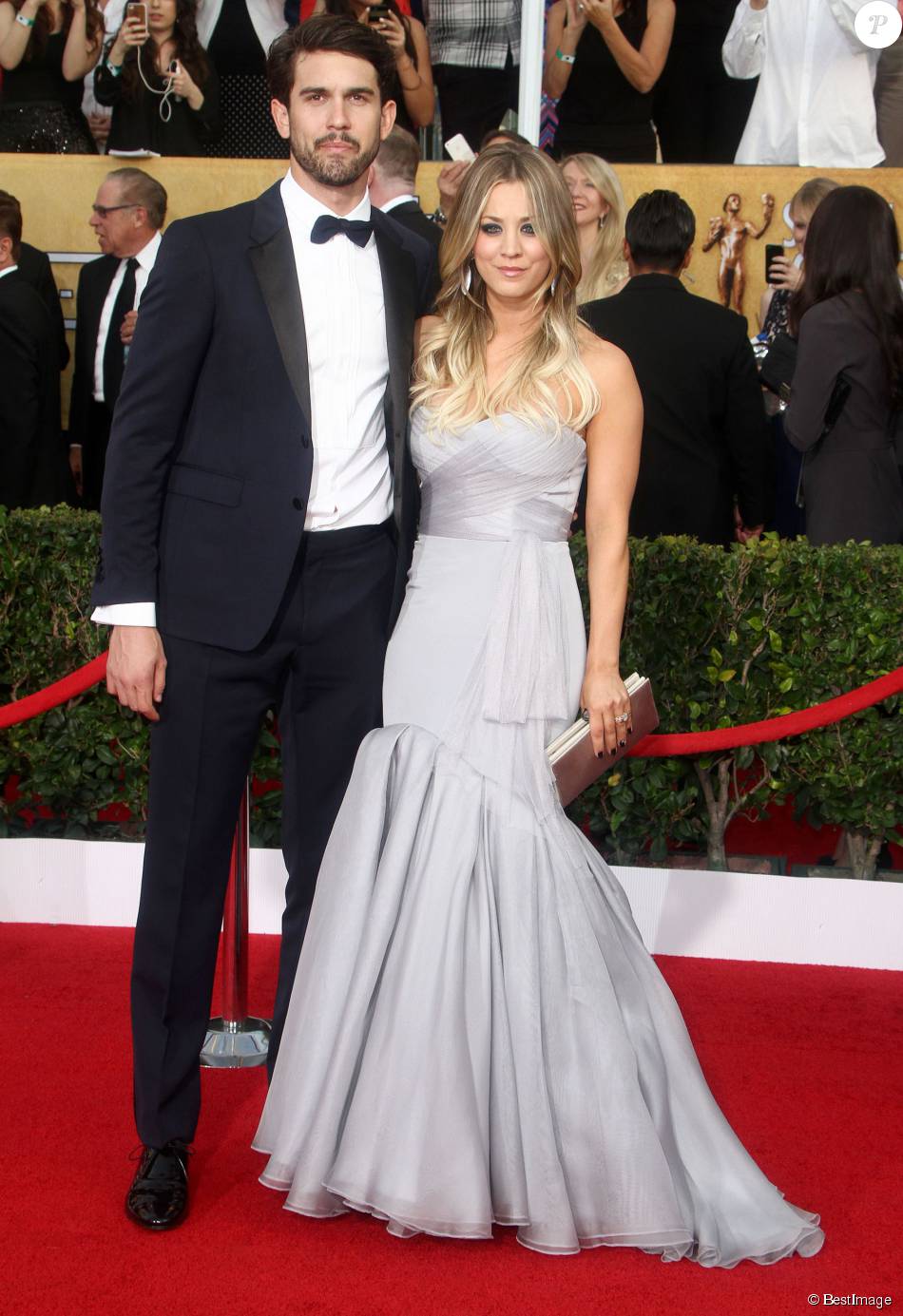 Kaley Cuoco et son mari Ryan Sweeting - 20eme ceremonie des Screen ...