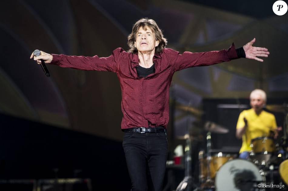 Mick Jagger - Les Rolling Stones en concert au Tele2 Arena à Stockholm ...