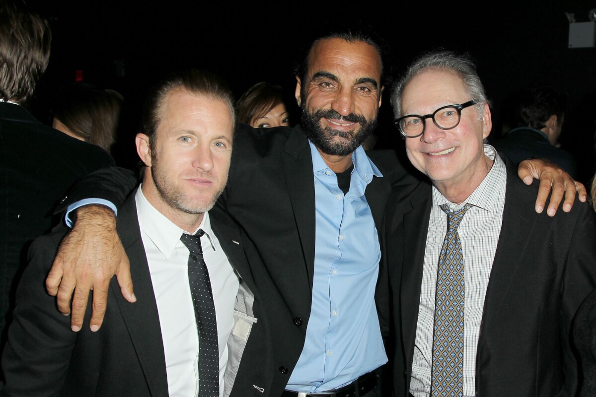 Photo : Scott Caan, Mustafa Haidari, Barry Levinson - Première de "Rock ...