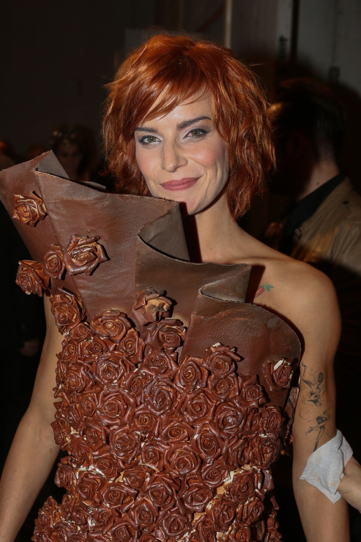 Photo : Fauve Hautot - Backstage du défilé du 21ème salon du chocolat à ...