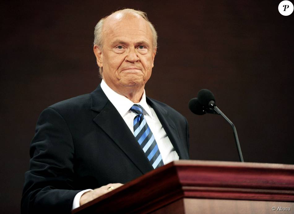 Fred Thompson à la convention nationale des Républicains à Saint-Paul ...
