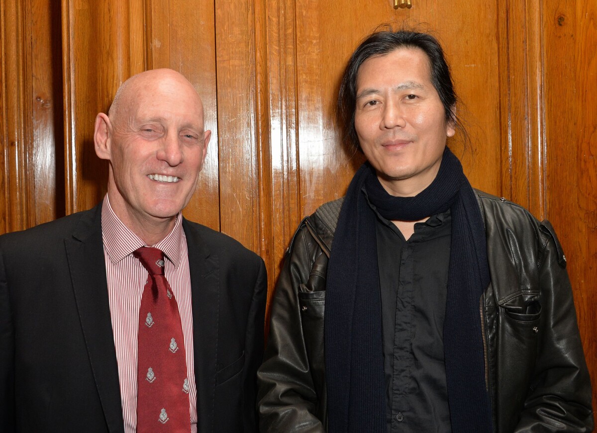 Photo : Philippe-Joseph Salazar (lauréat France) et Byung-Chul Han ...
