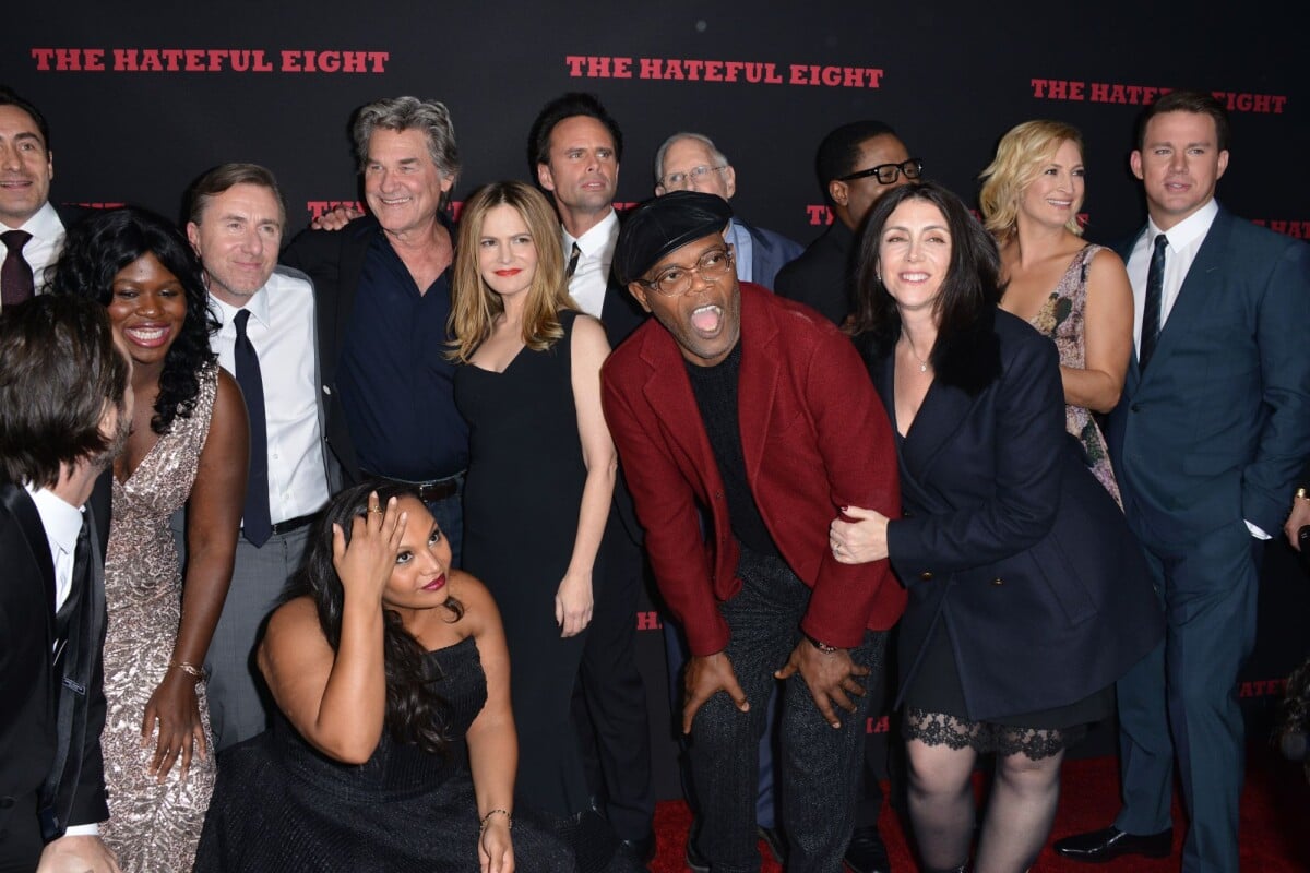 Photo : Tim Roth, Walton Goggins, Kurt Russell, Samuel L. Jackson ...