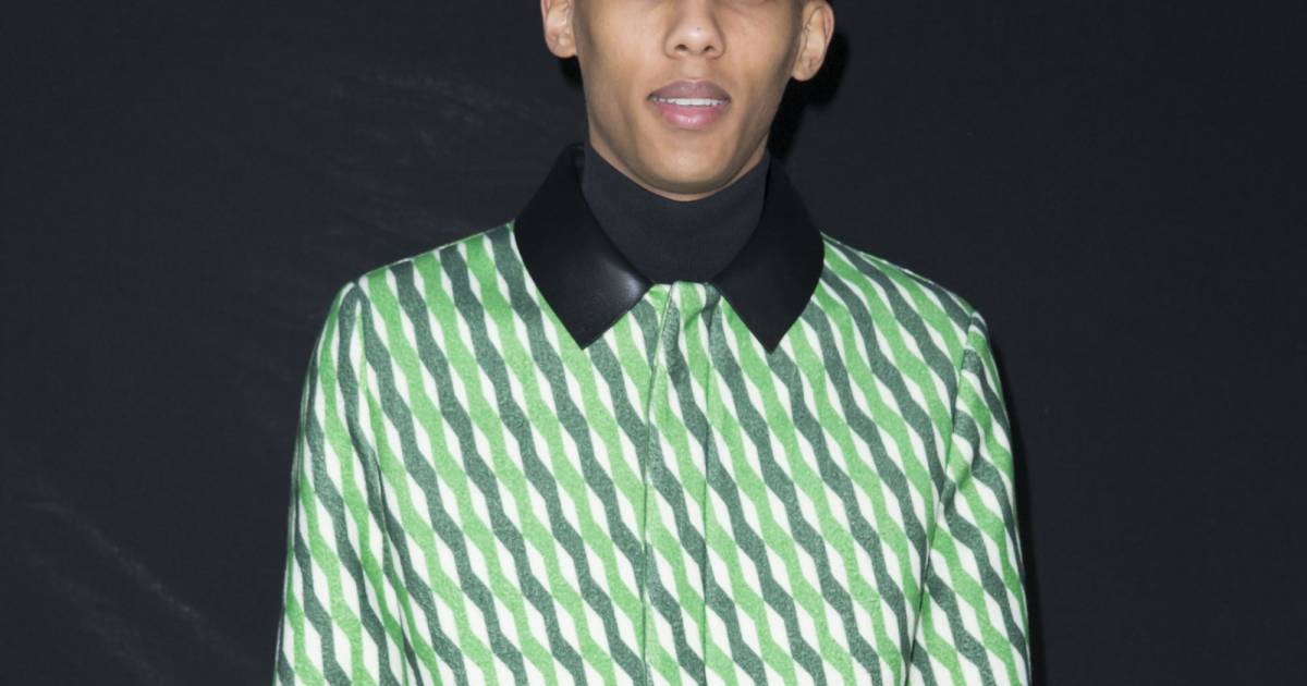 Stromae - au défilé de mode Valentino, collection prêt-à-porter automne ...