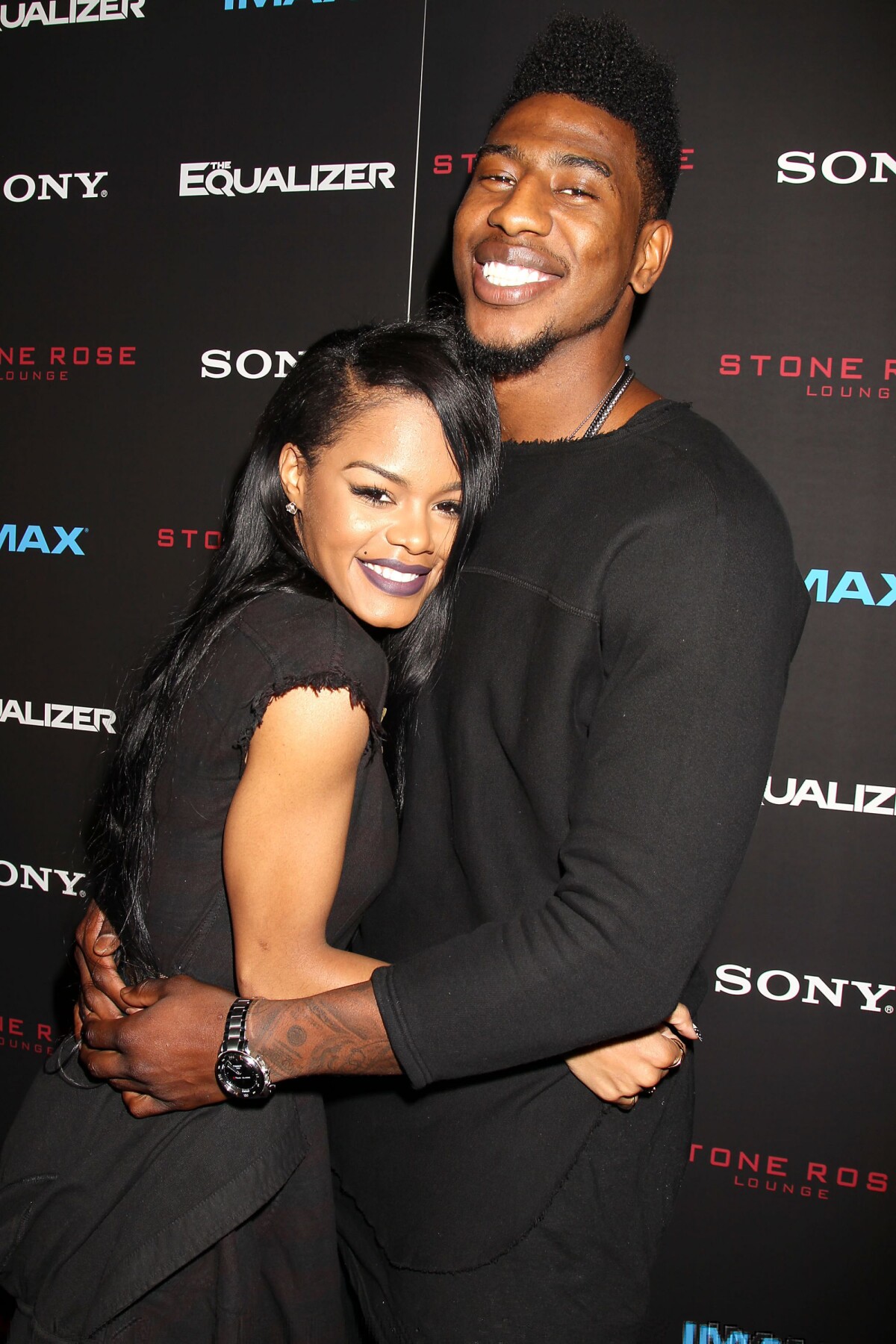 Photo : Iman Shumpert et sa fiancée Teyana Taylor à la projection de ...