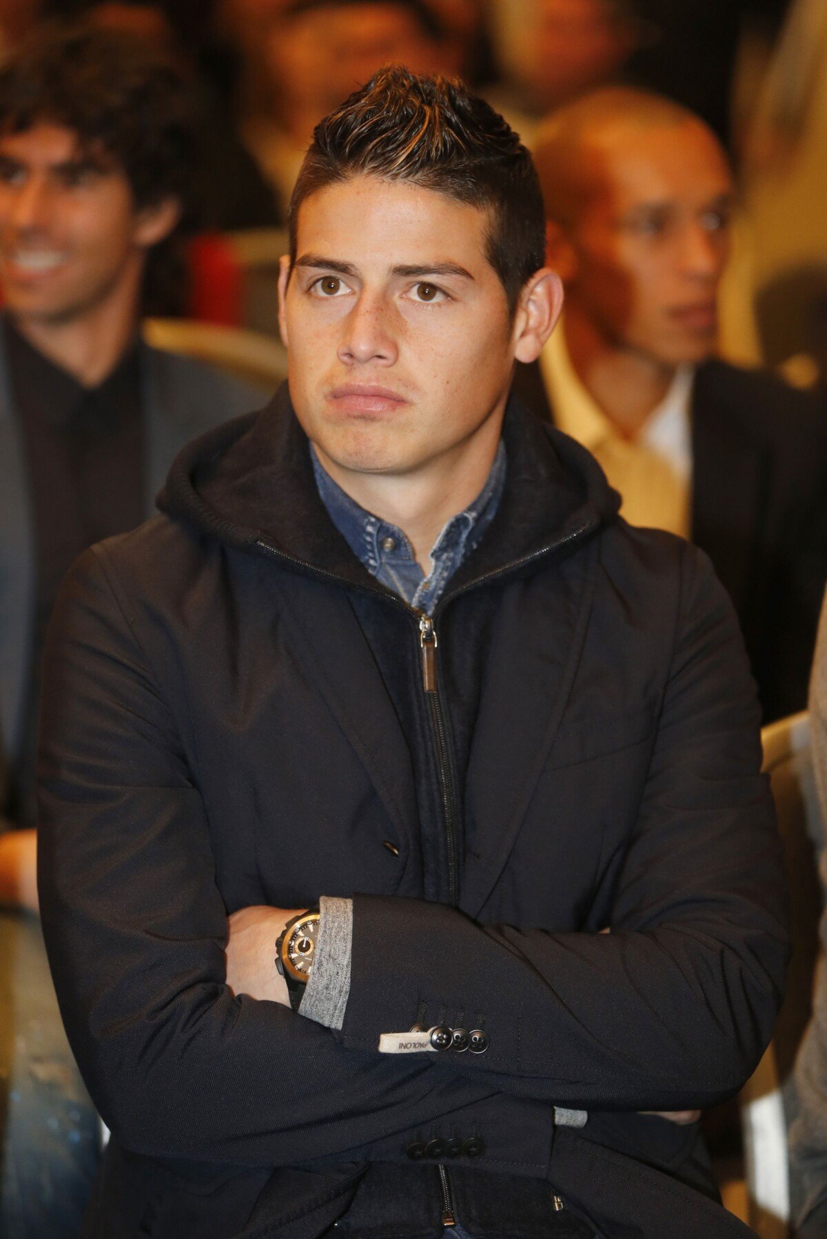 Photo : James Rodriguez, à Madrid en Espagne le 22 janvier 2015 ...