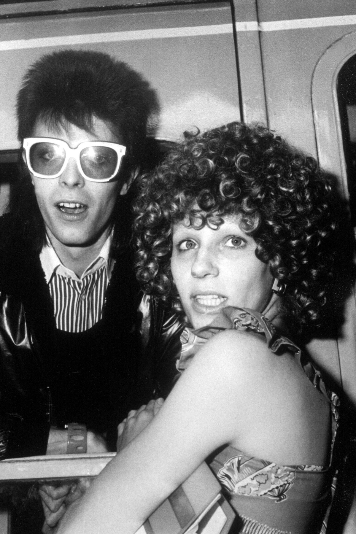 Photo : David et Angie Bowie en 1973. - Purepeople