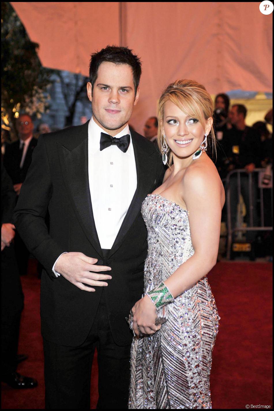 Hilary Duff et son mari Mike Comrie à la soirée de gala au Metropolitan ...