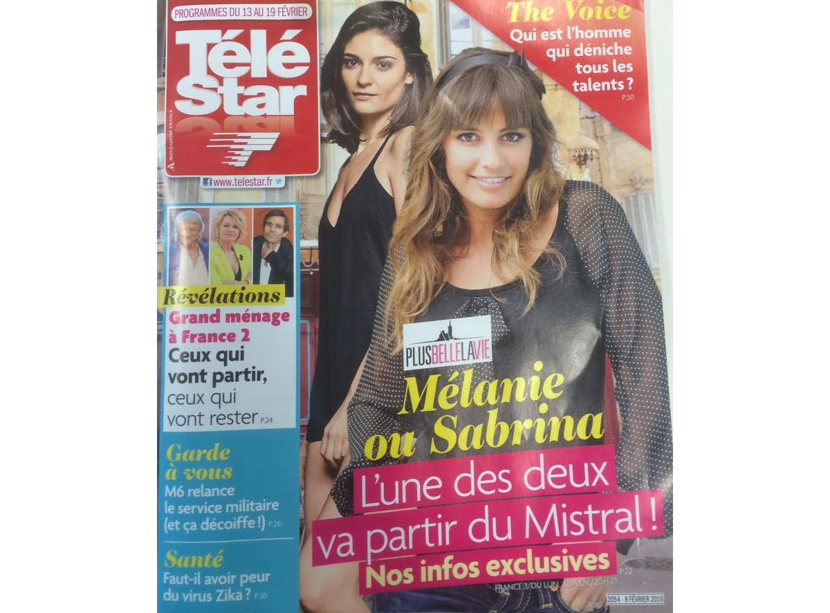 Photo : Magazine Télé Star, programmes du 13 au 19 février 2016 ...
